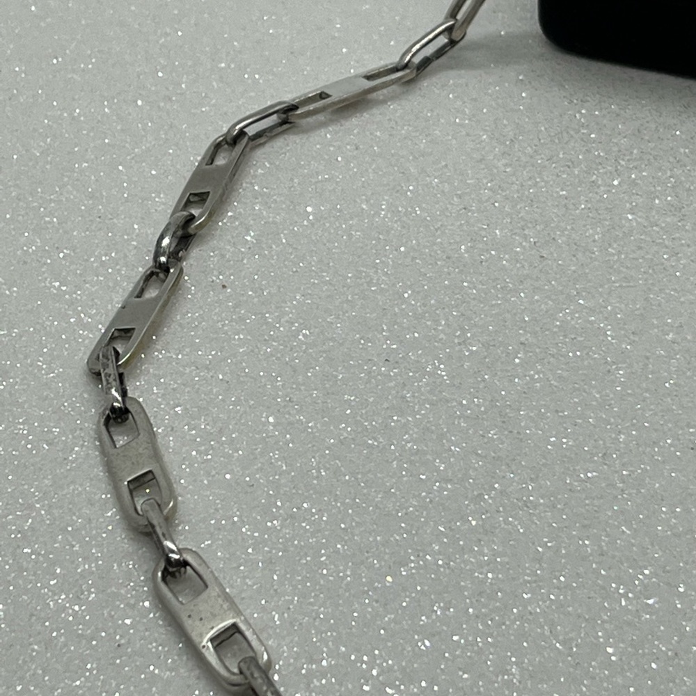 Taxco Mexican 925 Sterling Silver Rare Chain Necklace. - Gem